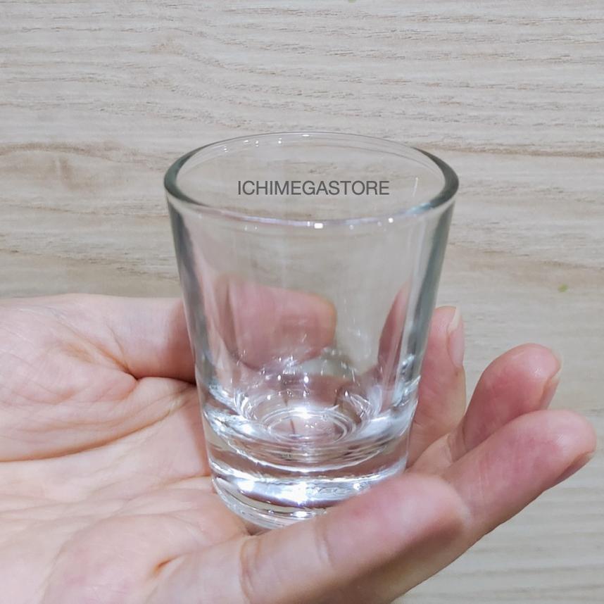Jual ICHIMEGASTORE Gelas Sloki Kaca Kedaung KIG Shot Glass Gelas ...