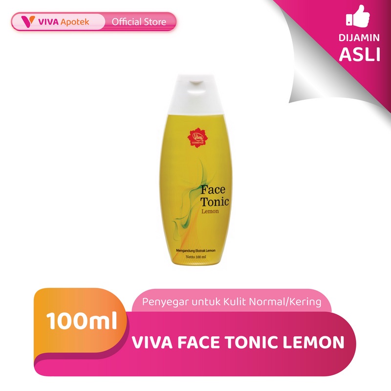 Jual Viva Face Tonic Lemon (100 ml) | Shopee Indonesia