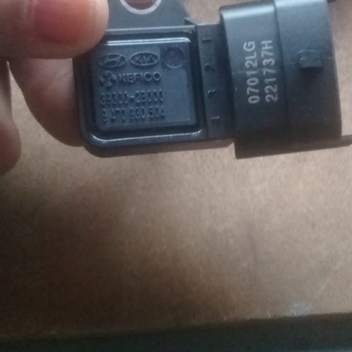 Jual Cod Sensor Map Kia All New Rio Hyundai Grand Avega 393002B000 Kode ...