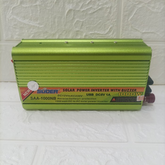 Jual Ready Power Inverter Saa-1000Nb Suoer 24V 1000 Watt Bisa Sameday | Shopee Indonesia
