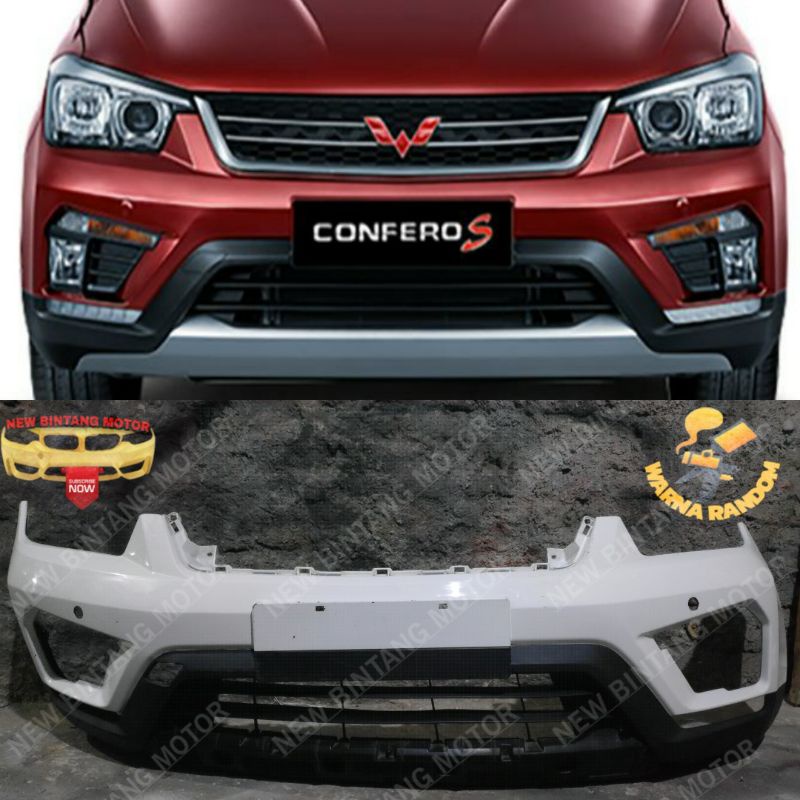 Jual Bumper depan wuling confero S 2018 2021 original | Shopee Indonesia