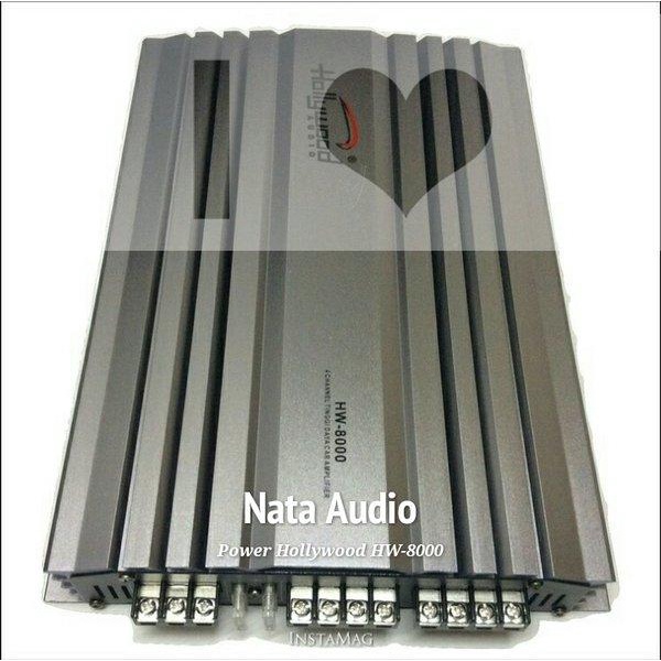 Jual Power Amplifier Hollywood HW-8000 4 Channel Mosfet | Shopee Indonesia