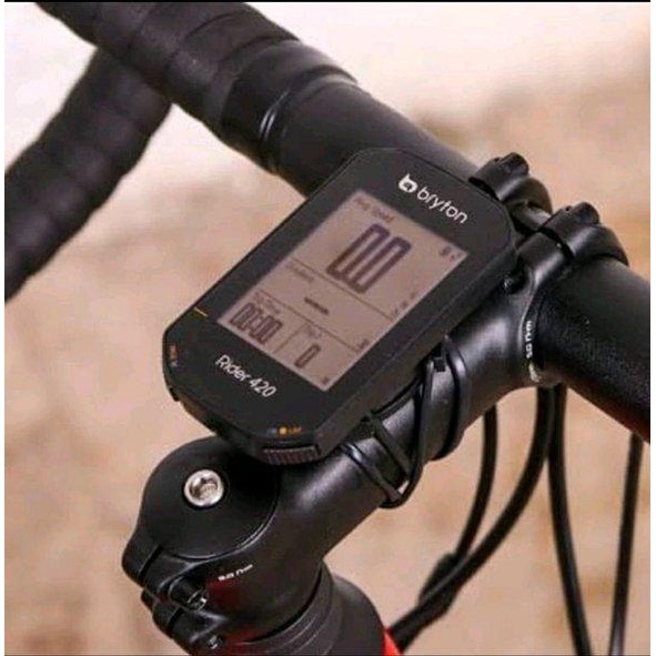 Jual Speedometer Bryton Rider 420 bundling sensor Cadence plus Speed ...