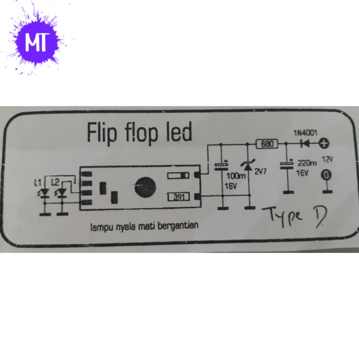 Jual IC LEd berjalan type D | Shopee Indonesia