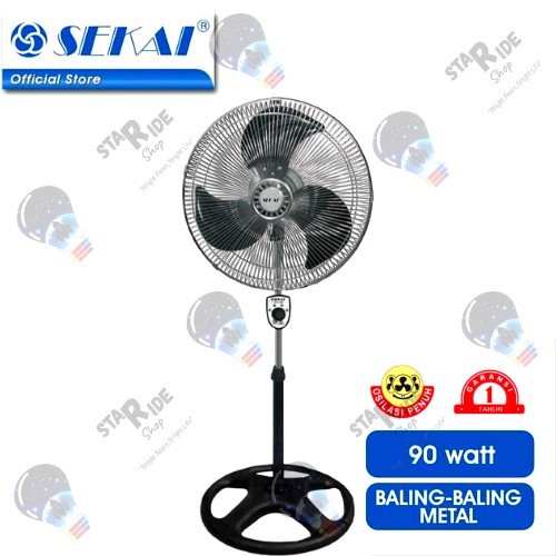 Jual Stand Fan Kipas Angin Besi Berdiri Tornado Sekai Sfn-1808 18 In Inch | Shopee Indonesia