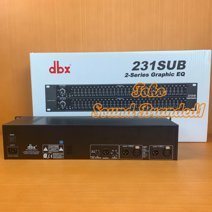 Jual {NurulShop} EQUALIZER DBX 231SUB/EQUALISER DBX 231 SUBWOOFER Murah | Shopee Indonesia