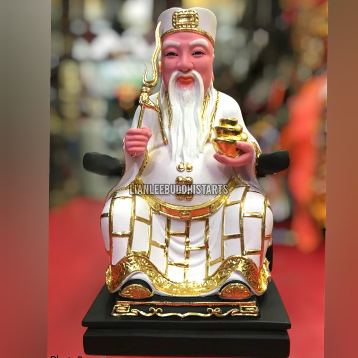 Jual [Original] Patung Datuk Kong Datuk Putih Uk 12 Inch Fiber Diskon ...