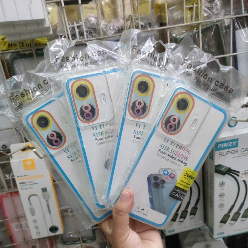 Jual Cace Cassing VIVO T1 PRO 5G Casing Bening Transparan + Pelindung ...