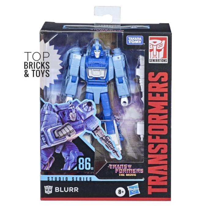 Jual HASBRO, Transformers Studio 86-03 Deluxe Class Blurr | Shopee ...