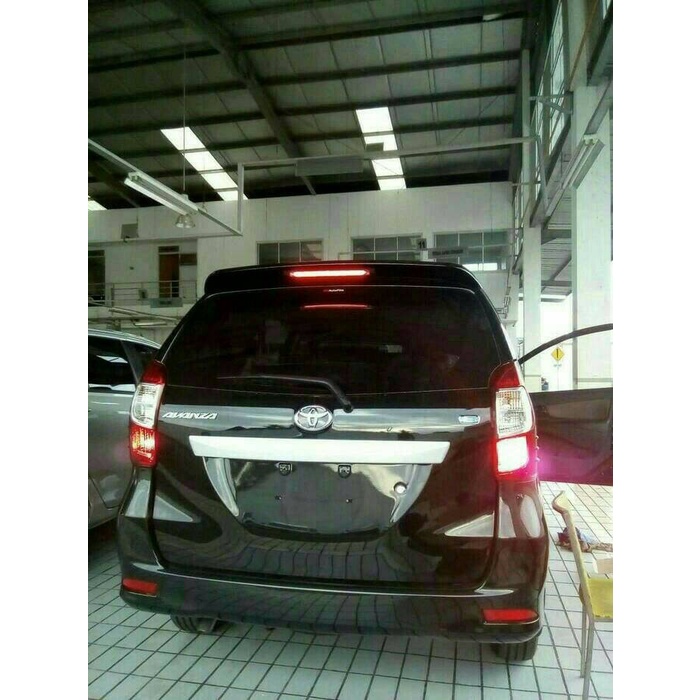 Jual SPOILER ORIGINAL ALLNEW AVANZA XENIA VELOZ HITAM PUTIH SILVER best ...
