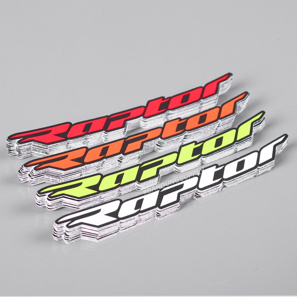 Jual stiker atv yamaha raptor /sticker-logo-emblem-strip-decal ...