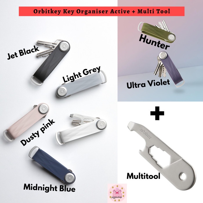 Jual Paket Orbitkey Key Organiser Active and Multi Tool | Shopee Indonesia