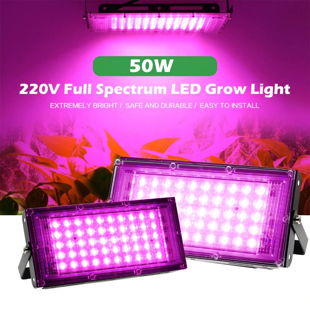 Jual G1 Lampu UV Tanaman Tumbuhan Hidroponik Full Spectrum LED Sorot ...