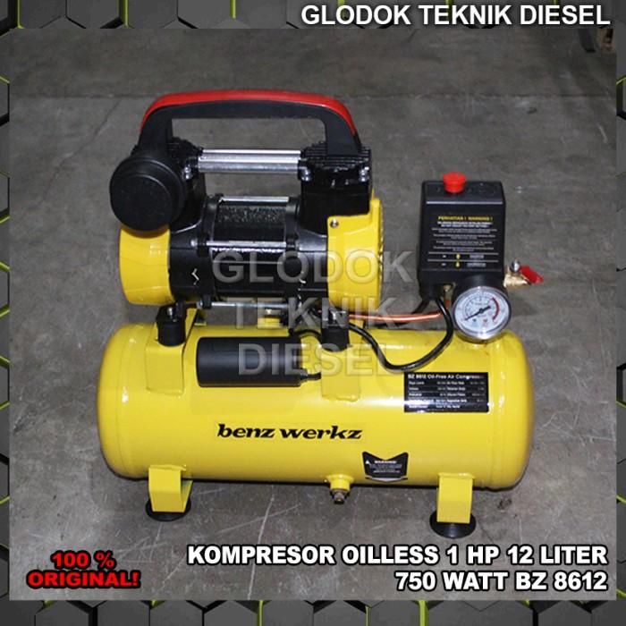 Jual Izumi Kompresor Angin Oilless Air Compressor 3/4 Hp 9 Liter ...
