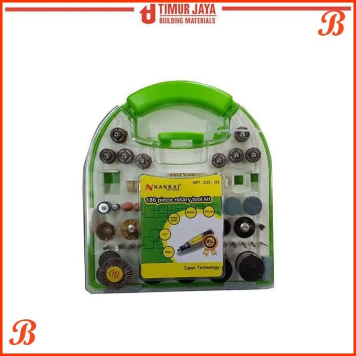 Jual MATA 186 TUNER MINI GRINDER SET DIE GERINDA BOR SET NANKAI MOLLAR ...