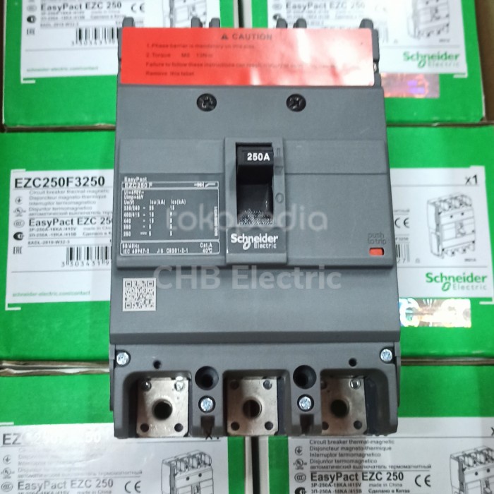 Jual New!! Mccb Schneider Ezc250F 3P 250A 225A 200A 160A 125A 100A (18Ka) | Shopee Indonesia