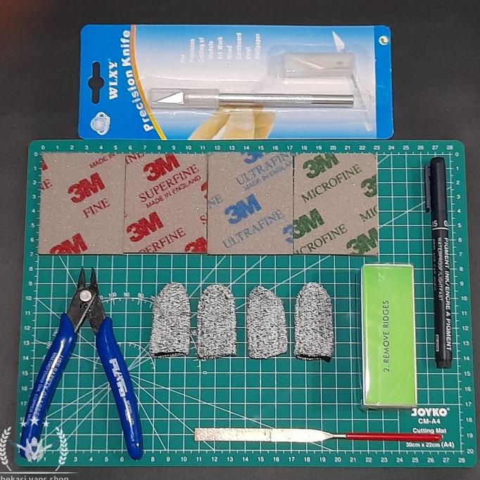 Jual Paket Starter Pack Beginer Rakit Gundam Gunpla Toolkit Tools Set ...