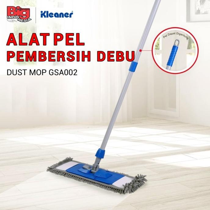 Jual Alat Pel Sapu Debu Microfiber 1 Set Dust Mop Pembersih Lantai ...