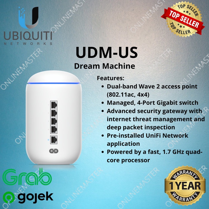 Jual Ubiquiti UniFi Dream Machine UDM-US | Shopee Indonesia