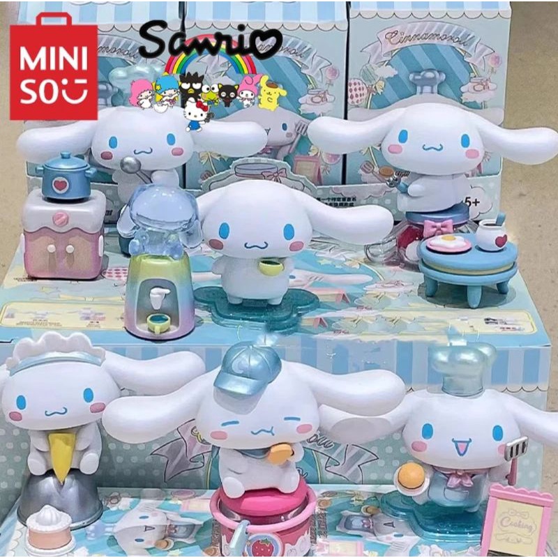 Jual MINISO x CINNAMOROLL COOKING HOUSE BLIND BOX FIGURE | Shopee Indonesia