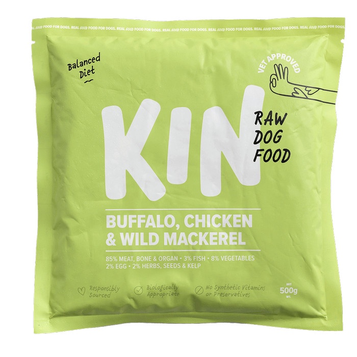 Jual KIN Dog Food - Chicken & Wild Mackerel 500g | Shopee Indonesia