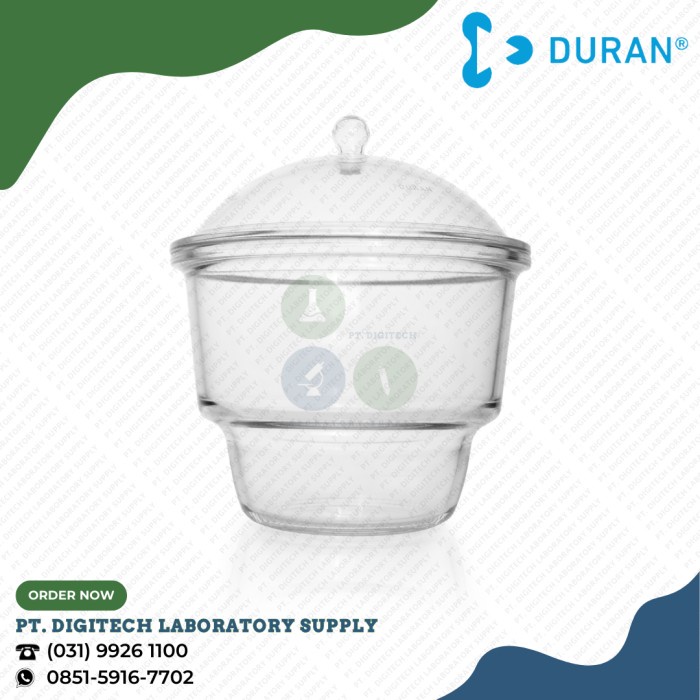 Jual DESIKATOR DURAN DN 300 DESICCATOR ORIGINAL NON-VACUUM (COMPLETE ...
