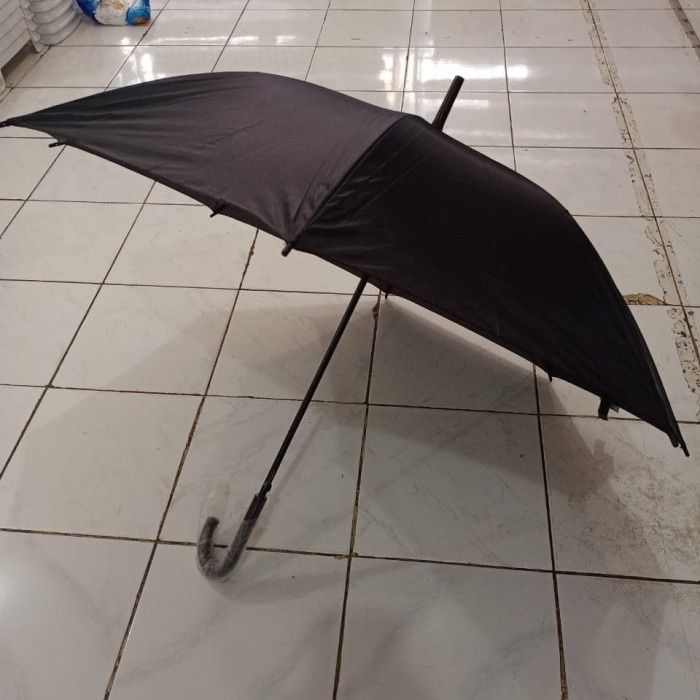 Jual PAYUNG HITAM STANDART PANJANG LUAR DALAM HITAM CAP KAPAL ORIGINAL ...
