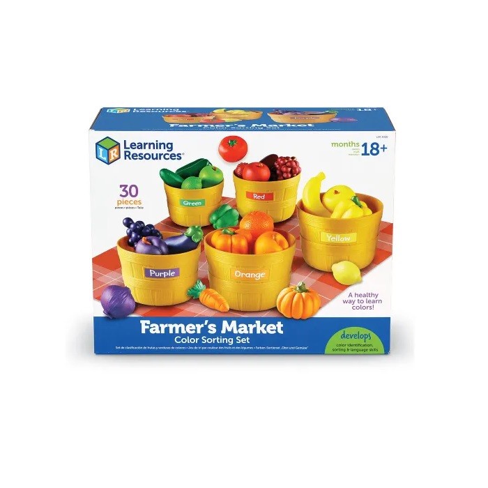 Jual Learning Resources Farmer'S Market Color Sorting Set Ready ...