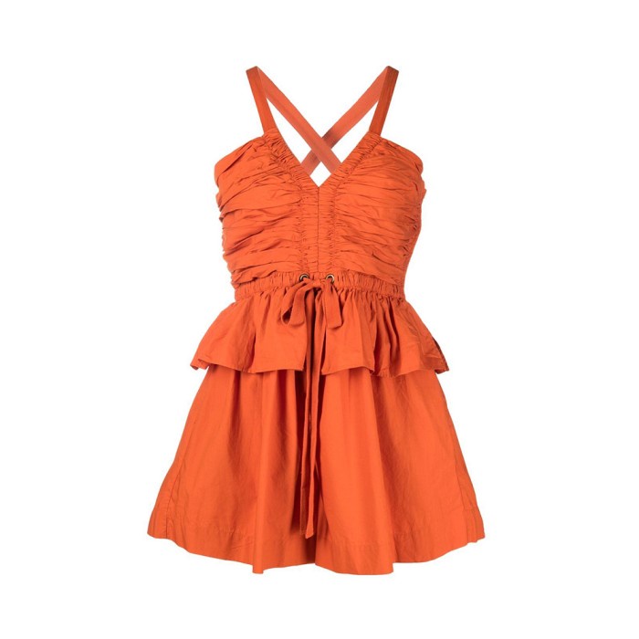 Jual Ulla Johnson Marren Playsuit Coral | Shopee Indonesia