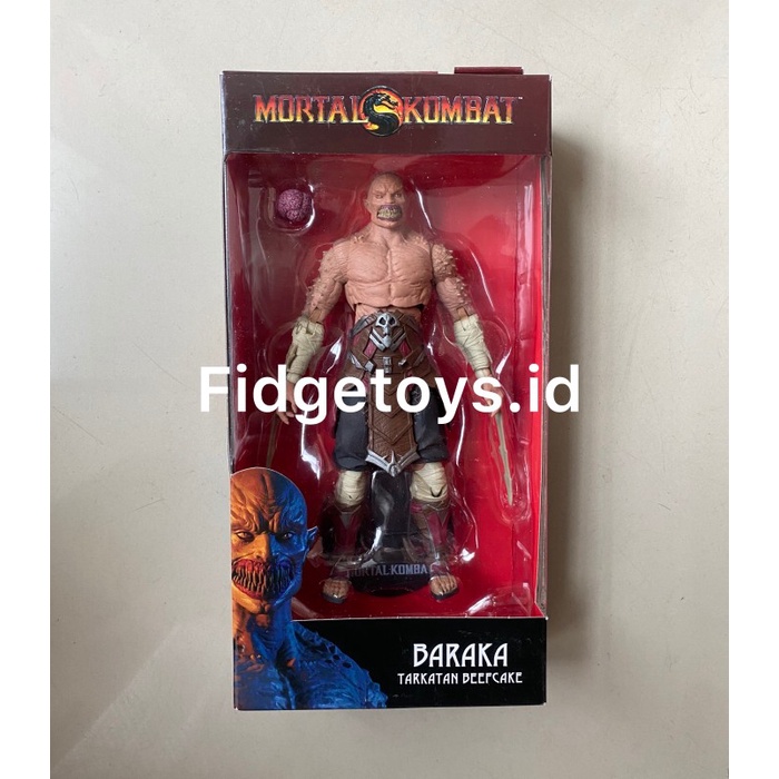 Jual Mcfarlane Toys Mortal Kombat - Baraka Action Figure Ready | Shopee ...