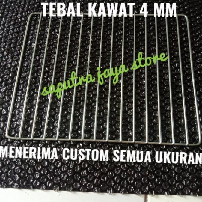 Jual Tray/ Rak Jaring Besi Cake Tray this for Oven All Size | Shopee ...