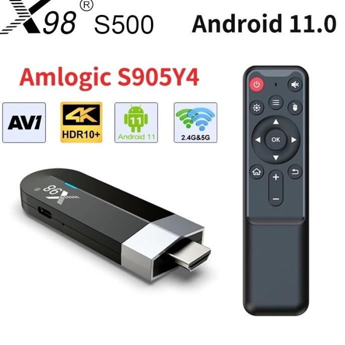 Jual X98 S500 - Android OS Smart TV Stick 4K UHD - STB Android PRAKTIS ...