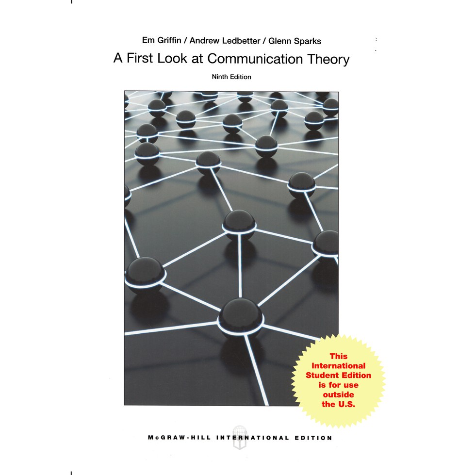 Jual A FIRST LOOK AT COMMUNICATION THEORY 9 NINTH EDITION GRIFFIN ...