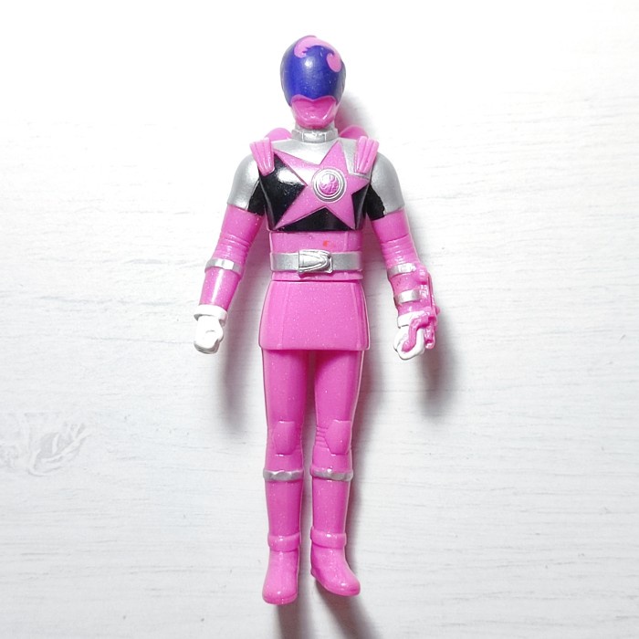 Jual shs bandai super sentai kyuranger washi pink action figure ...