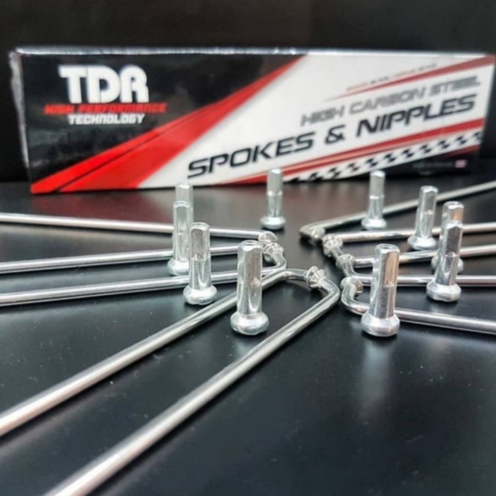 Jual Jari Jari TDR Chrome / Rim Ruji TDR Chrome / Pentol Velg Jari TDR ...