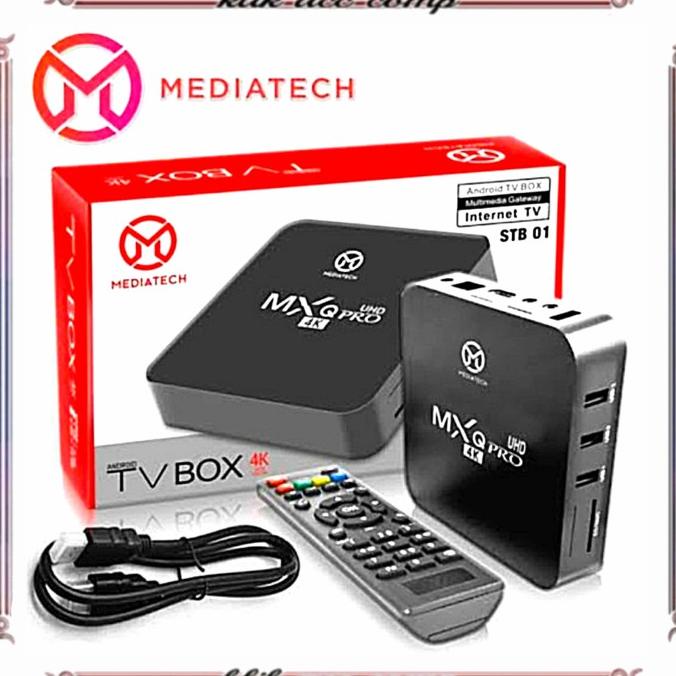 Jual tv box android mediatech mxq pro 4k plus 5g | Shopee Indonesia