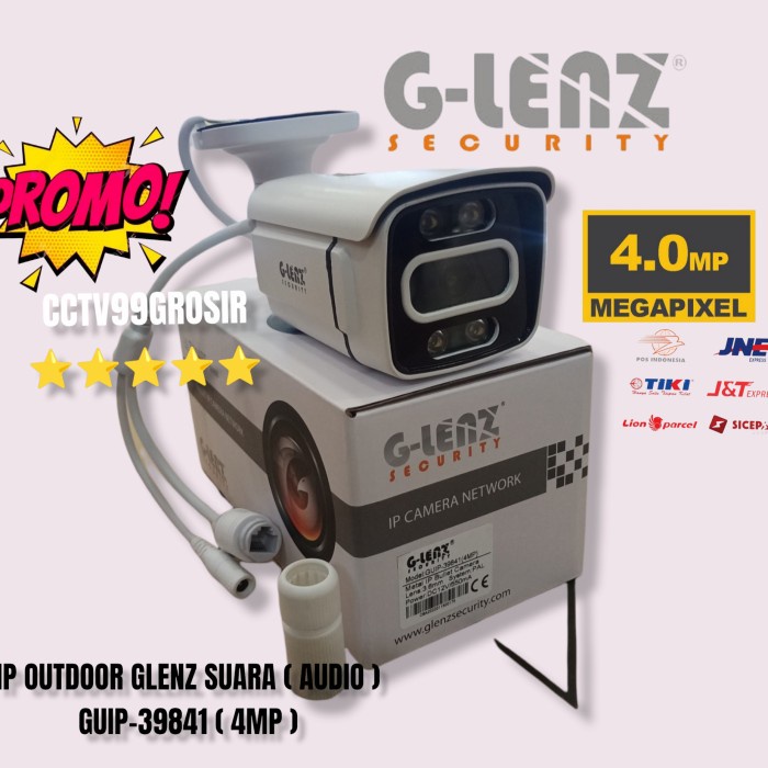 Jual Ip Cam Ip Camera Glenz 4Mp Outdoor Support Onvif Poe | Shopee Indonesia