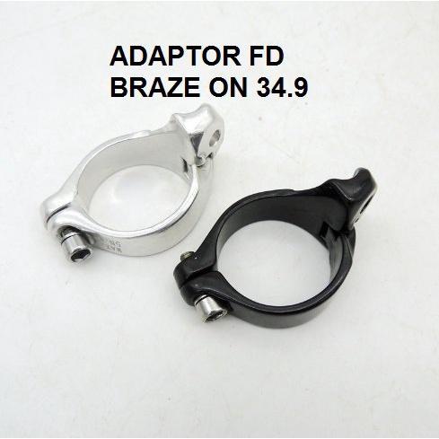 Jual ADAPTOR FD braze on clamp seat tube 34.9 mm sepeda lipat rodabike ...