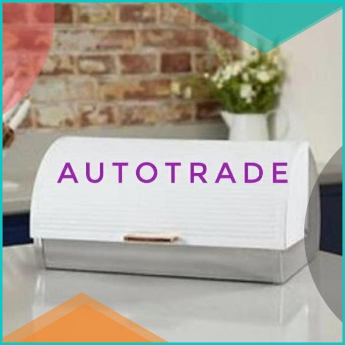 Jual DELICIA TEMPAT ROTI STAINLESS PUTIH KOTAK ROTI SERBAGUNA BREAD BOX ...