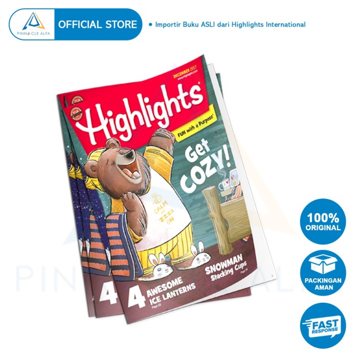 Jual Highlights Magazine - Get Cozy (Majalah Anak) | Shopee Indonesia