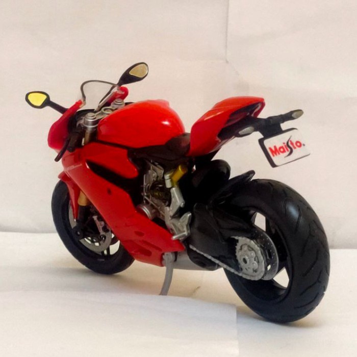 Jual MUST HAVE!! DIECAST MINIATUR MOTOR DUCATI 1199 PANIGALE MAISTO 1: ...
