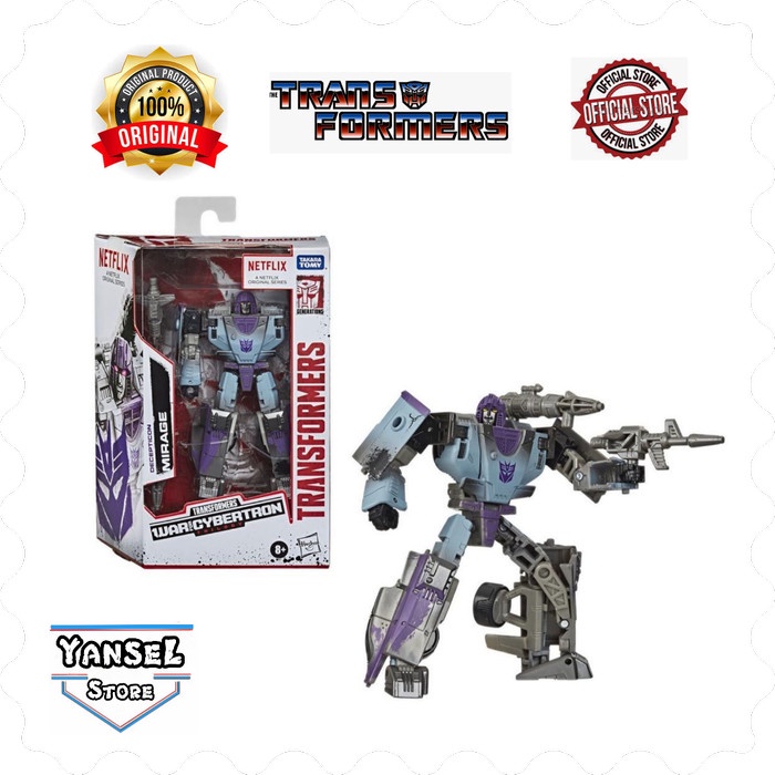 Jual MUST HAVE!! TRANSFORMERS WFC NETFLIX MIRAGE TERLARIS | Shopee ...