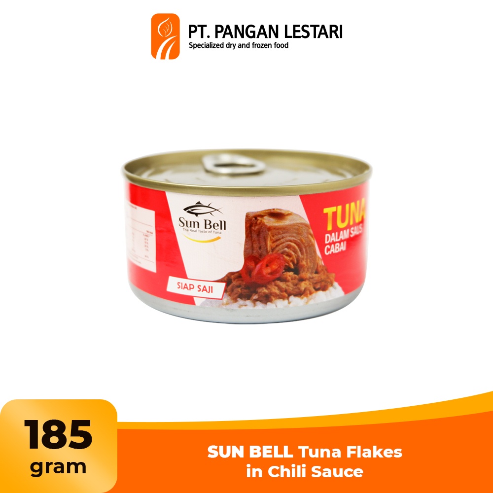 Jual SUN BELL Tuna Flakes In Chilli Sauce 185 gr | Shopee Indonesia