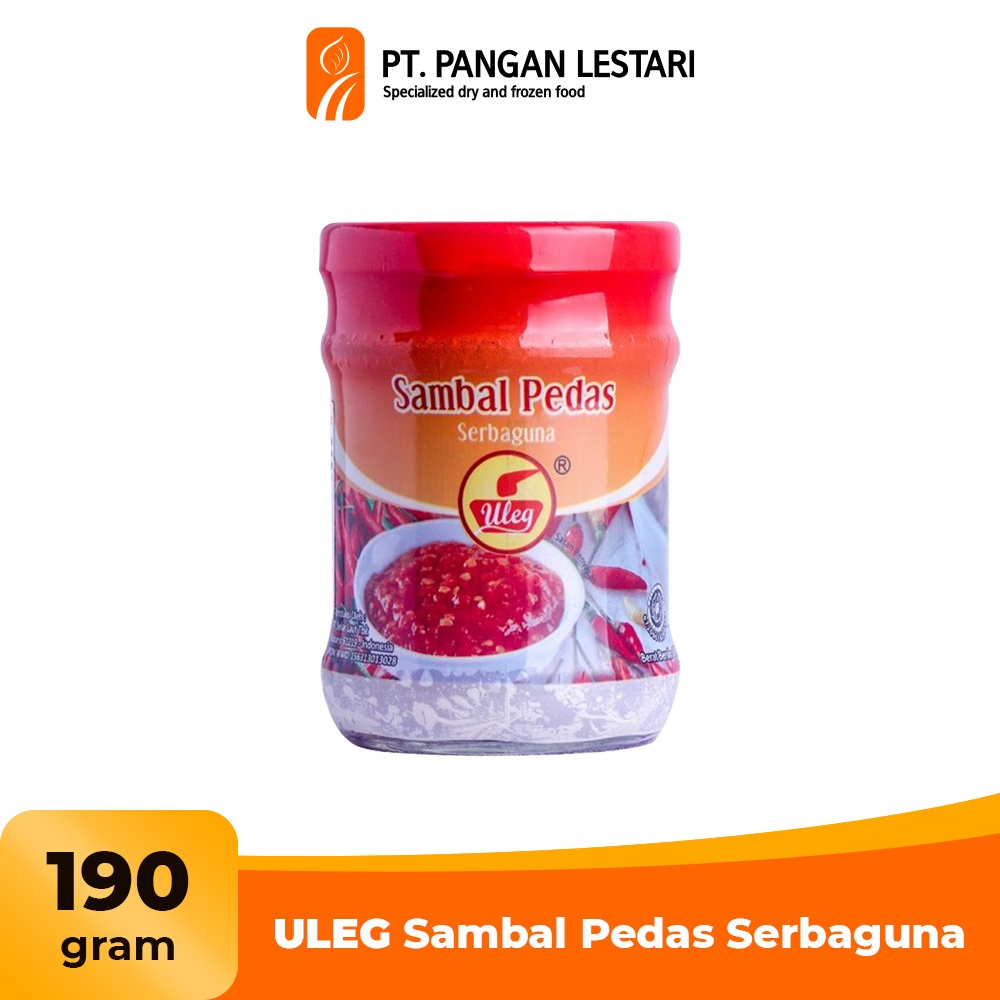 Jual ULEG Sambal Pedas Serbaguna Jar | Shopee Indonesia