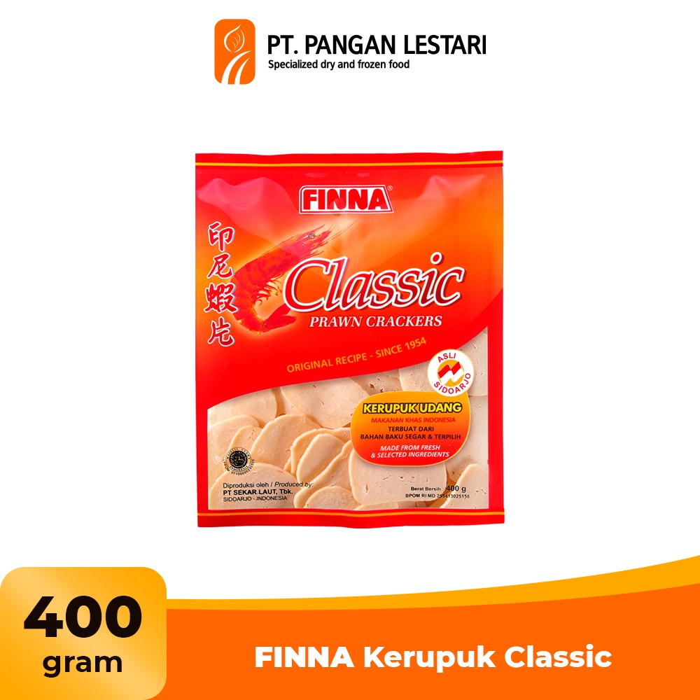 Jual FINNA Kerupuk Udang Classic 400 gr | Shopee Indonesia