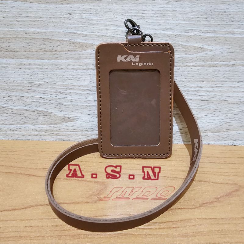 Jual Id Card Kulit KAI LOGISTIK | Shopee Indonesia