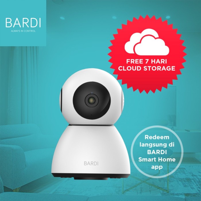 Jual BARDI SMART IP CAMERA INDOOR PTZ CCTV WIFI GARANSI RESMI MURAH ...