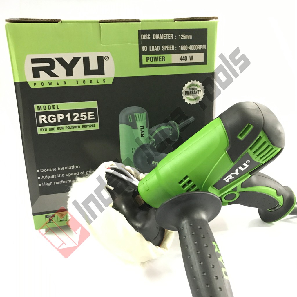 Jual Ryu Rgp125 Mesin Poles Mobil Motor - Alat Polisher Variable Speed | Shopee Indonesia