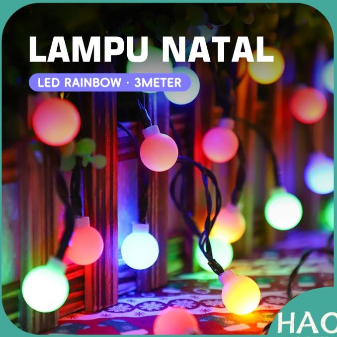 Jual New Lampu Natal Hias Motif Bulan Bintang Crystal Bola / Led Tumblr ...