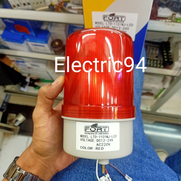 Jual warning light led dengan multi voltage 4 in | Shopee Indonesia
